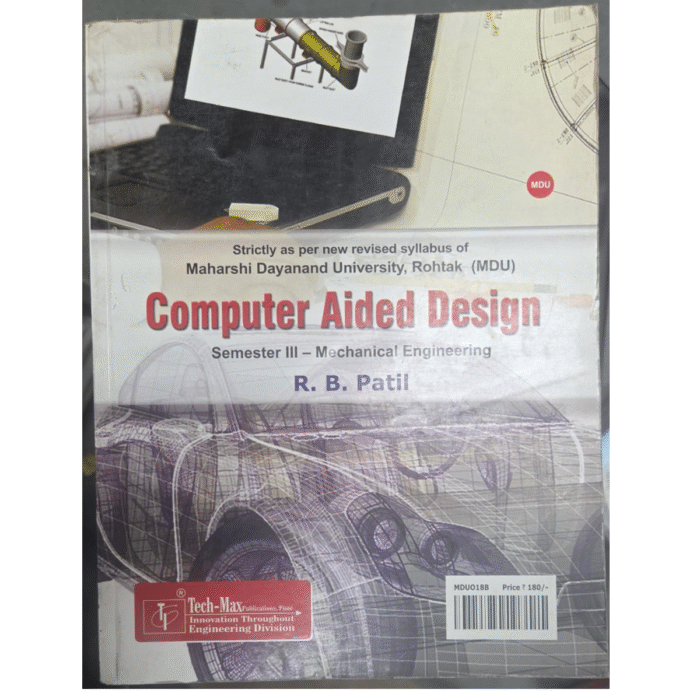 Computer Aided Design (CAD) Mechanical Engineering textbook by R. B ...