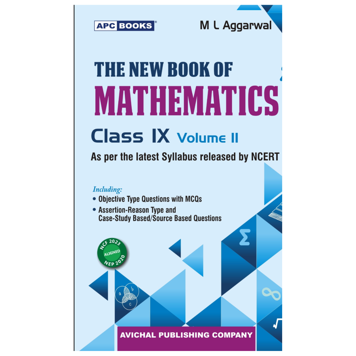 THE NEW BOOK OF MATHEMATICS CLASS IX VOLUME 2 ML AGGRAWAL - shauryabooks